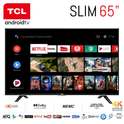 TCL UHD 4K 65" SMART ANDROID TV - Emms Gift