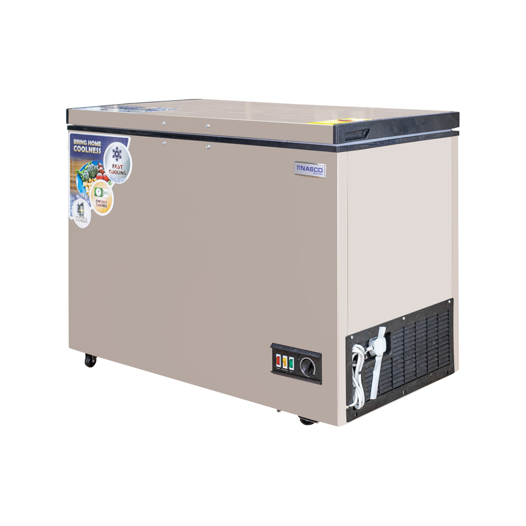 NASCO-288-LTRS-GOLD - CHEST-FREEZER-NAS-400FL - Emms Gift